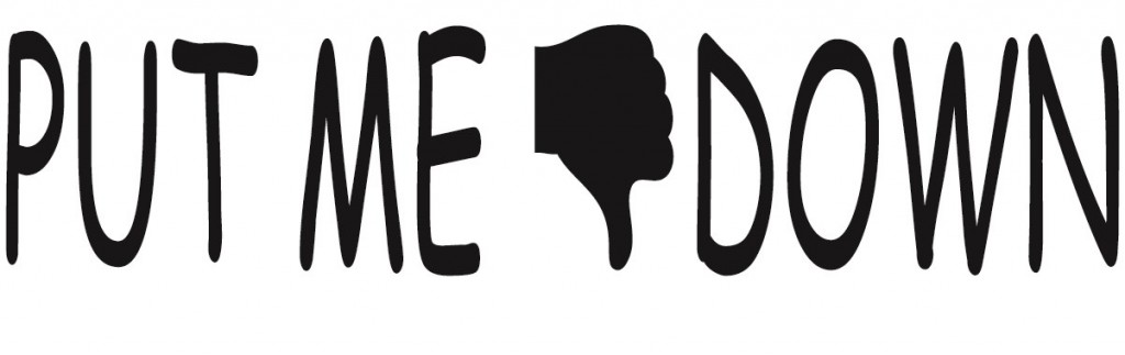 Put Me Down Toilet Sticker – Superior Stickers