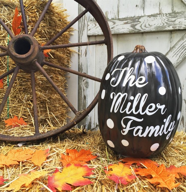 Personalized Pumpkin Vinyl Decals | 3 Styles – Superior Stickers